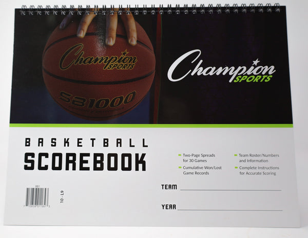 Champion Basketball Scorebook – CM Sport Shop